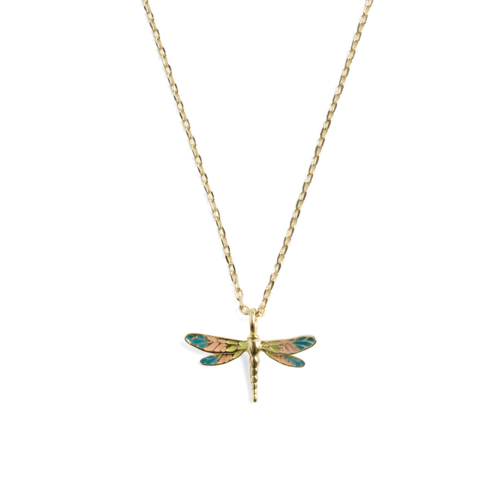 Enamel Dragonfly Pendant – Bill Skinner Studio