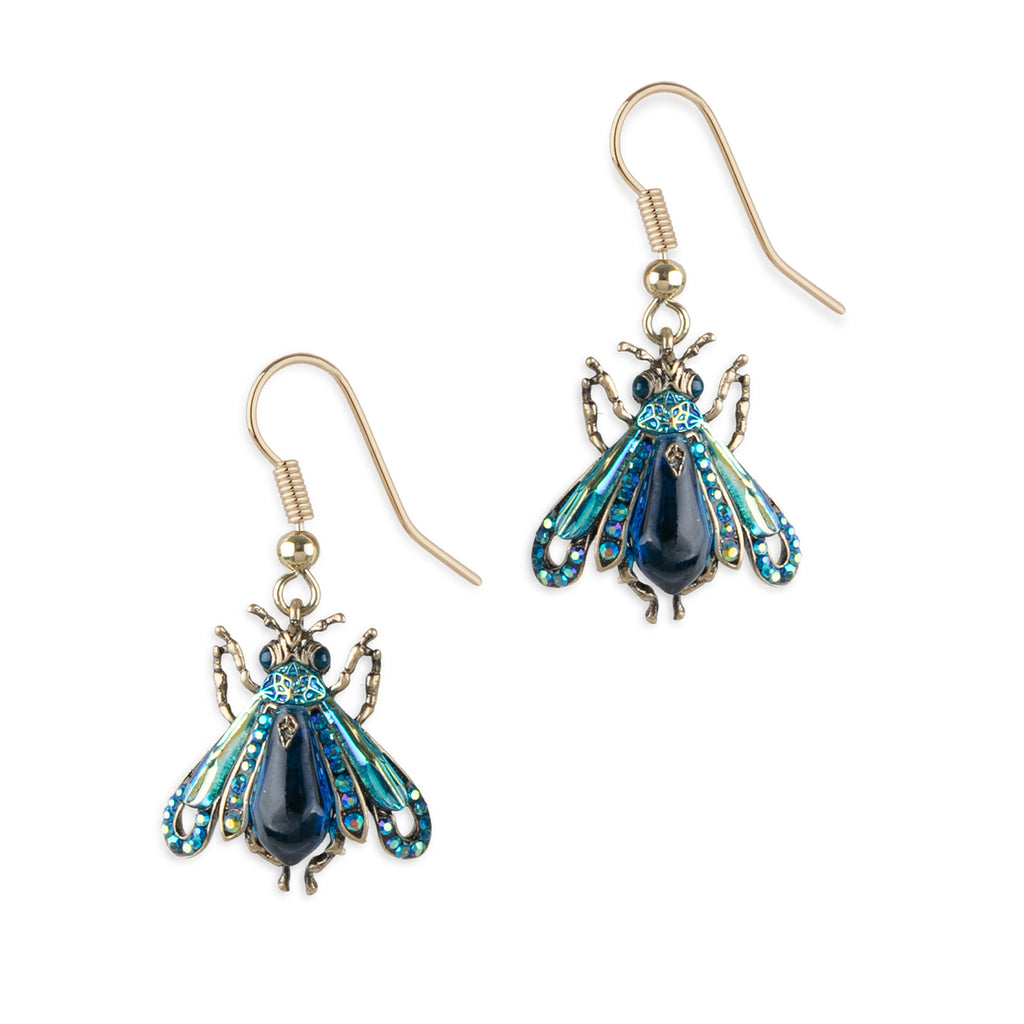 Vintage Moth Drop Earrings – Bill Skinner Studio