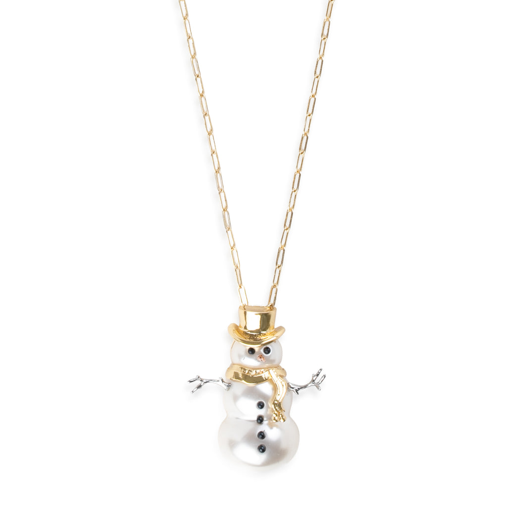 Snowman Pendant Necklace – Bill Skinner Studio