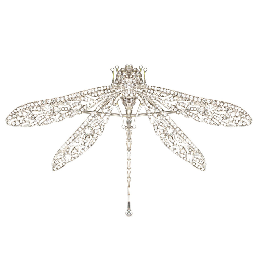 Pave Dragonfly Brooch/Pendant – Bill Skinner Studio