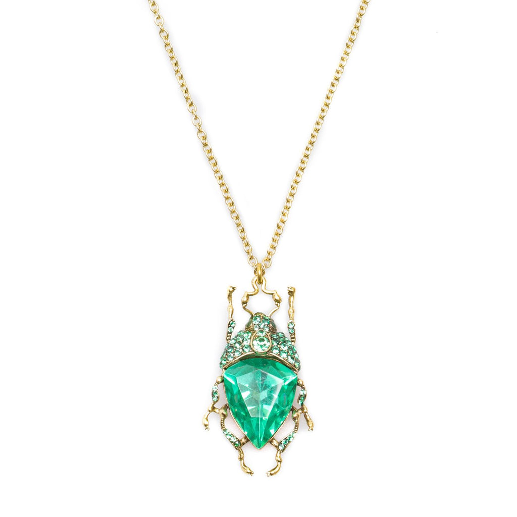 Vintage Green Bug Pendant – Bill Skinner Studio